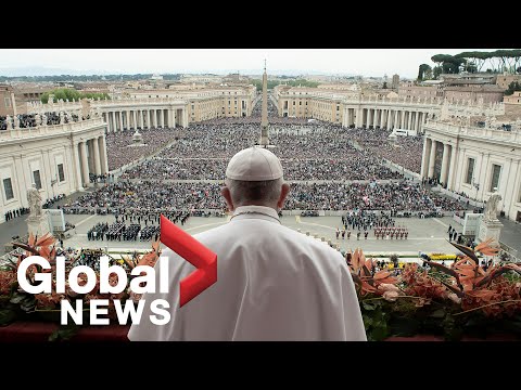 Pope Francis delivers Easter Mass at the Vatican (FULL)