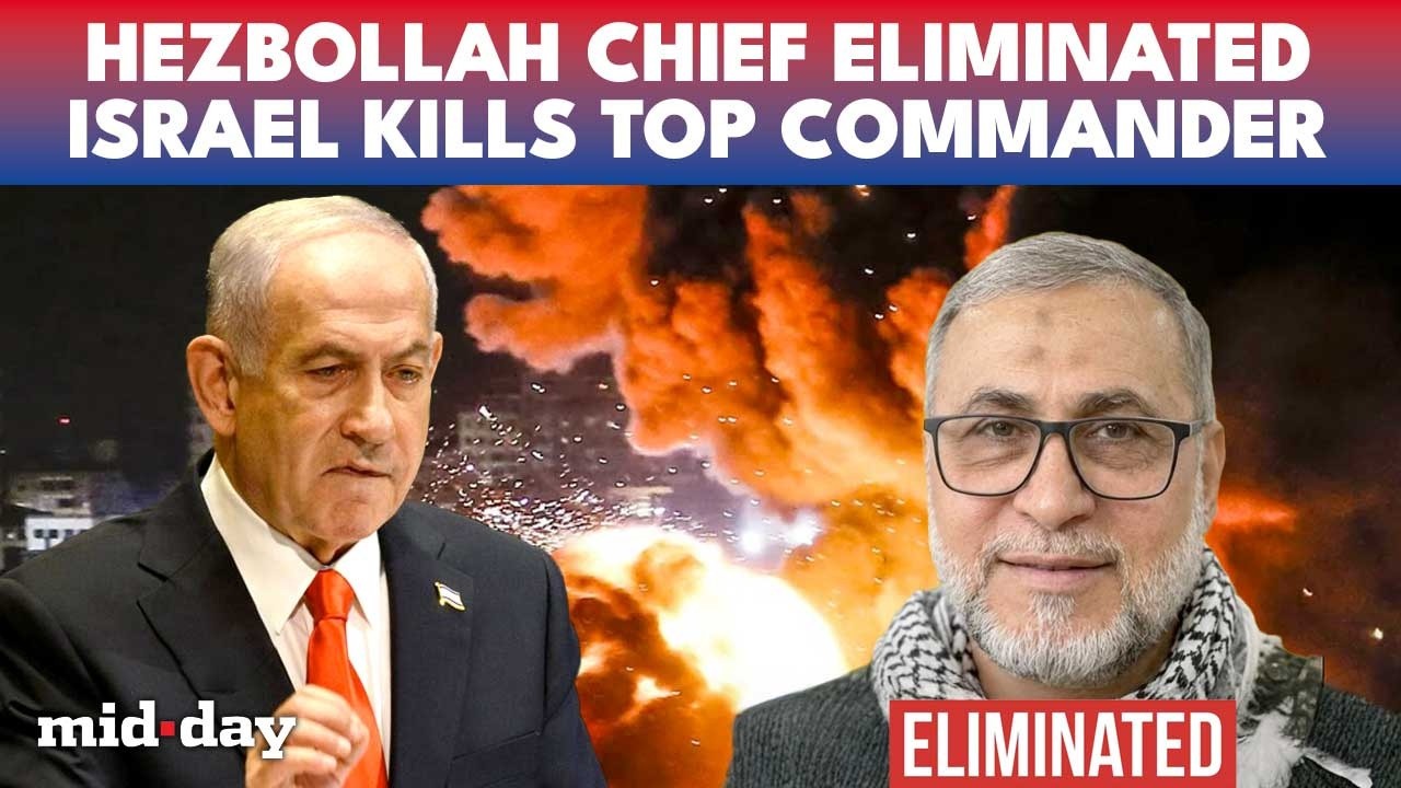 Israel NEUTRALIZES Hezbollah Commander-in-Chief, IDF Confirms Beirut Strike| West Asia War