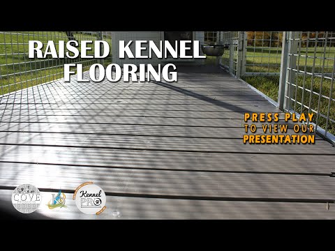 Cove Product K9 Kennel Store Raised Flooring