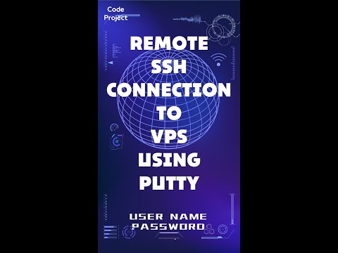 Remote SSH connection to VPS using putty | User Name + Password #shorts