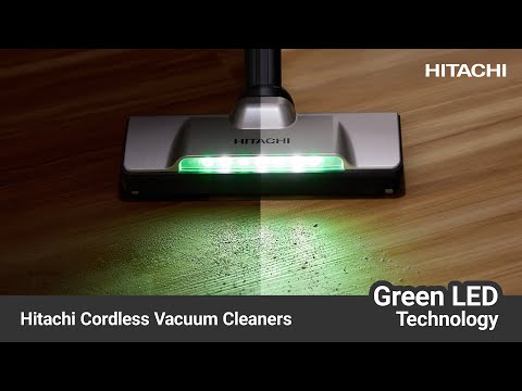 Hitachi Cordless Vacuum Cleaners PV-XH3M | Green LED Technology