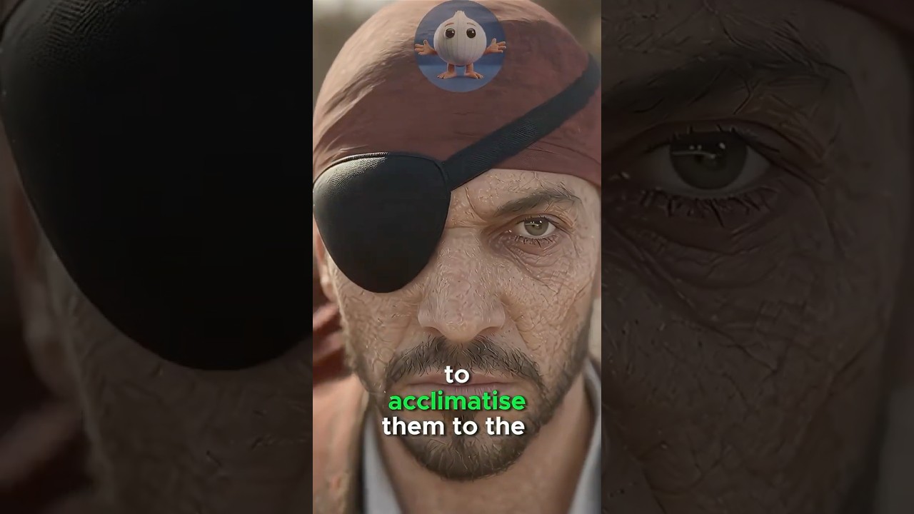 Pirates’ Secret Weapon: Eye Patches! 🏴‍☠️👁️💀