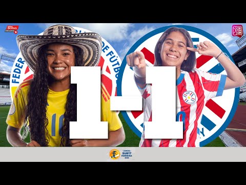Resumen y Goles | Fútbol Femenino | COLOMBIA 🇨🇴 1-1 PARAGUAY 🇵🇾 | Sudamericano Sub 17 Femenino 2025