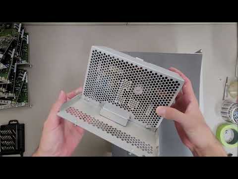 HP Procurve 4000M 80 port 10/100 4U switch #teardown