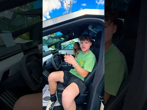 I Bought a Tesla Cyber Beast! @mckinleyrichardsonnn
