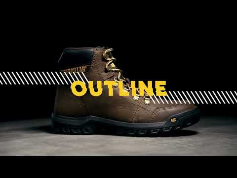 CAT Outline Soft Toe Work Boots | Blain's Farm & Fleet