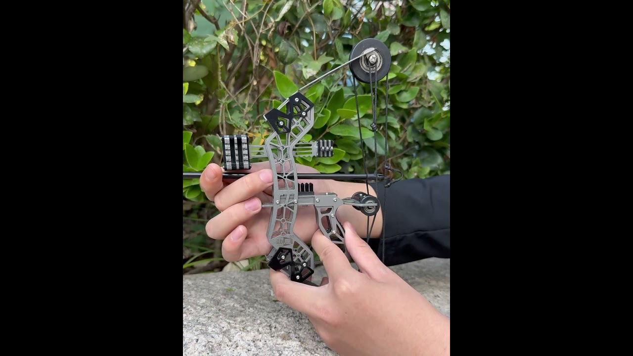 This Mini Compound Bow Shocks Everyone – 50m Range TESTED! #archary