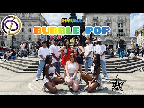 [KPOP IN PUBLIC | LONDON] - HYUNA - 'Bubble Pop! | DANCE COVER BY O.D.C | 4K