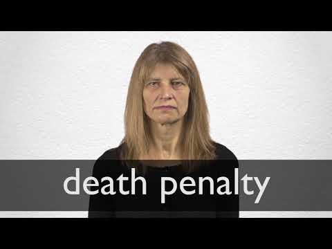 DEATH PENALTY definition and meaning | Collins English Dictionary
