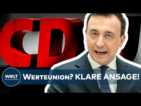 WERTEUNION? "Sie ist kein Teil der Familie der CDU!" - CDU-Generalsekretär Pauli Ziemiak