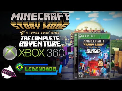 Minecraft Story Mode The Complete Adventure • TRADUZIDO E LEGENDADO PTBR XBOX 360 RGH