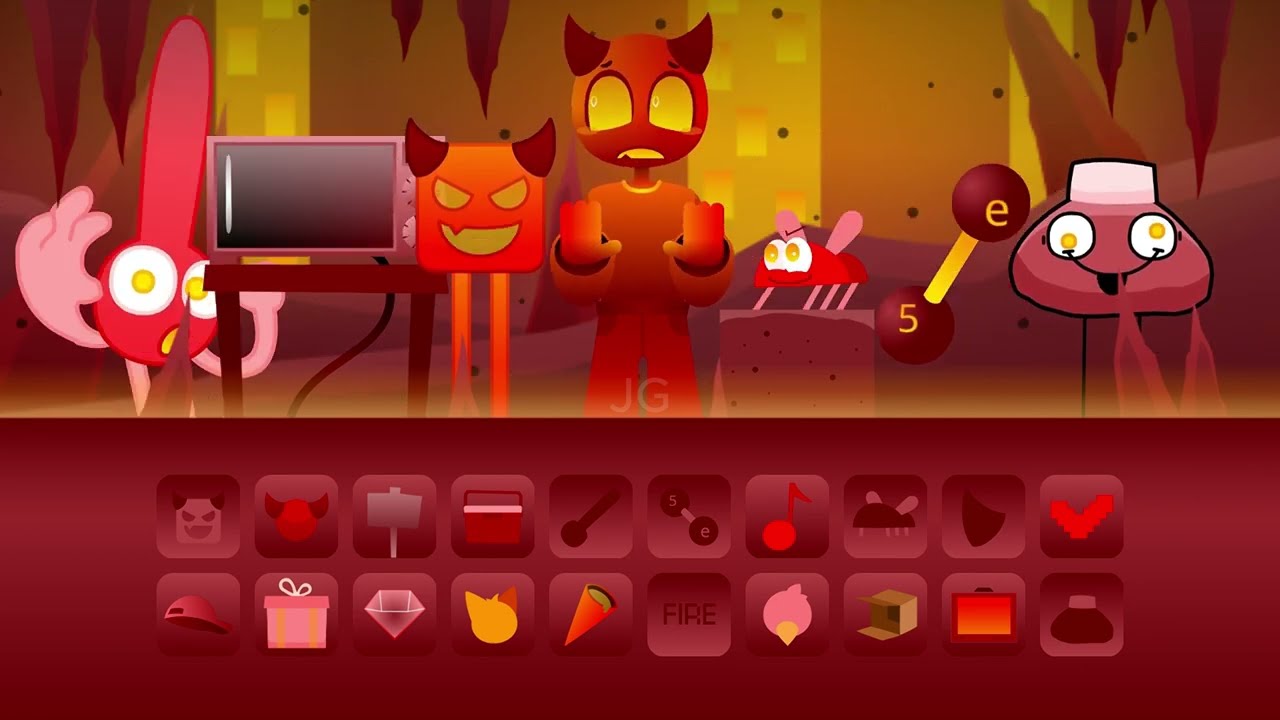 Sprunki Cool As Fire