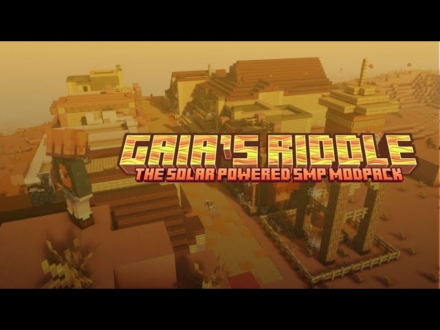 The Gaia's Riddle SMP World Map Minecraft Map