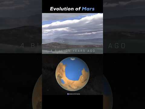 Evolution of Mars - 4 Billion Years Ago Vs Today