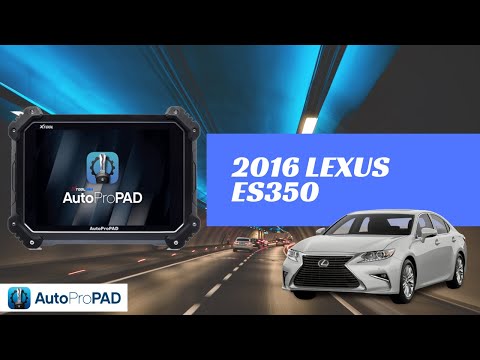 Programming a smart key to a 2016 Lexus ES350 | AutoProPAD