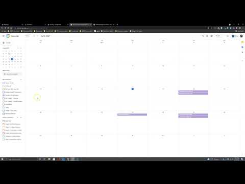 Adding External Calendar and Customizing Embed Code for Google Calendar