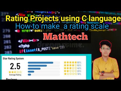 Rating projects using C Language//C projects#cprojects#mathtech