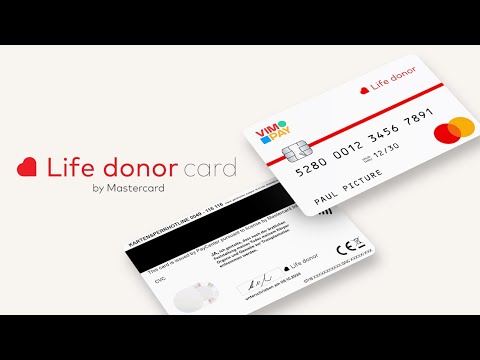 Mastercard - Donor Card (case study)