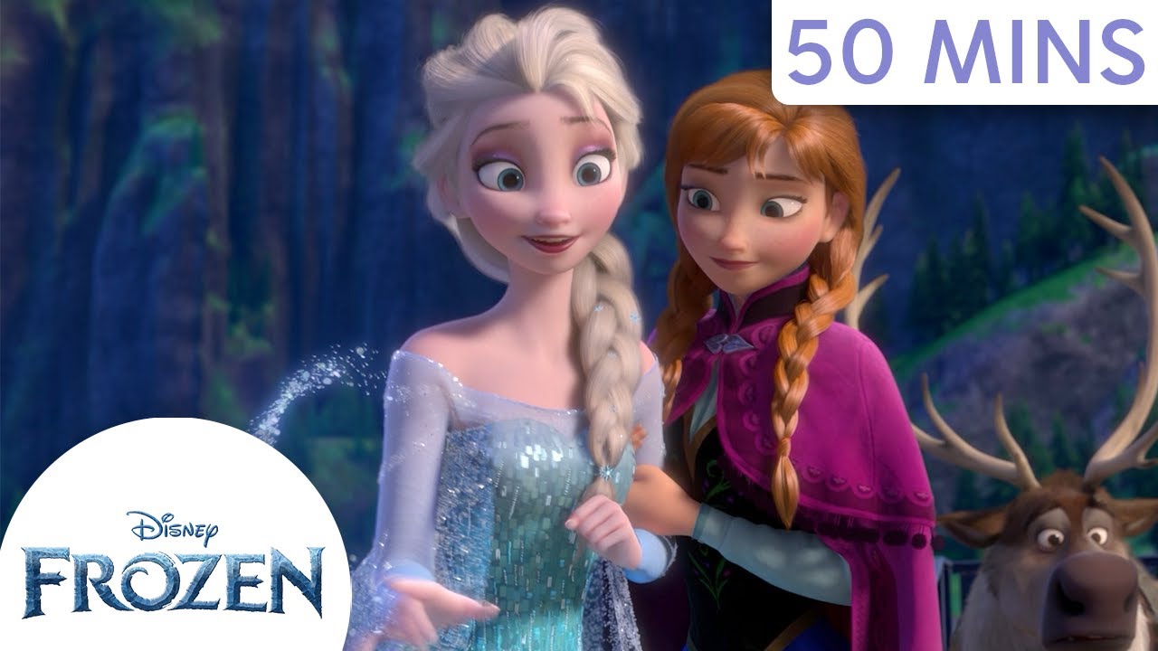 Elsa and Anna's Best Sister Moments | 50 Minute Compilation | Frozen