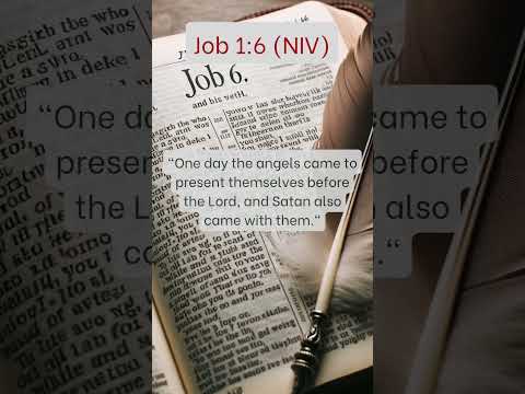 🕊️ Job 1:6 (NIV): 🕊️