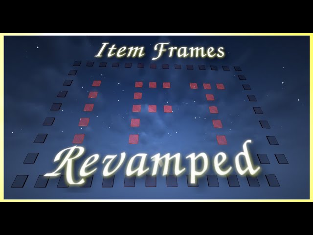 Item Frame Tools - Revamped! Minecraft Data Pack