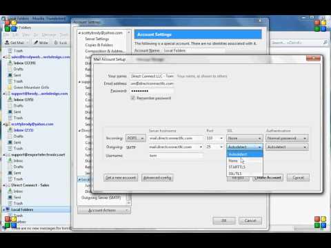 How To Setup an Email Account on Mozilla Thunderbird