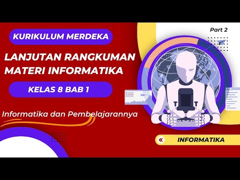 Informatika Kelas 8 Bab 1 Materi Informatikan dan pembelajarannya