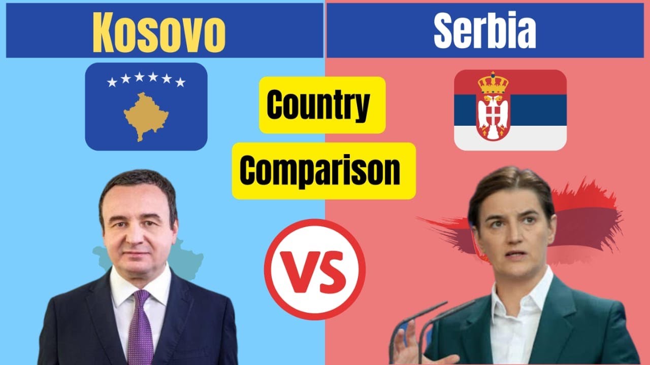 Kosovo VS Serbia - Country Comparison 2022