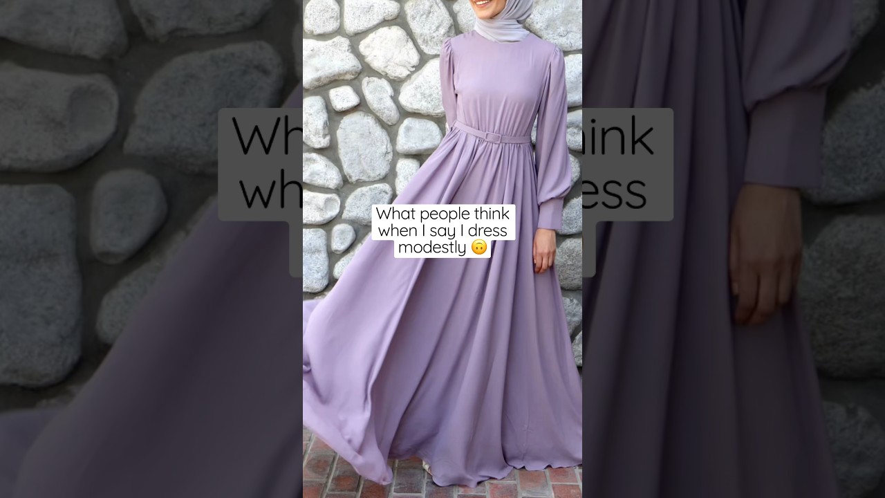 What people think when I say I dress modestly. #modesty #modestfashion #modestwear #classystyle