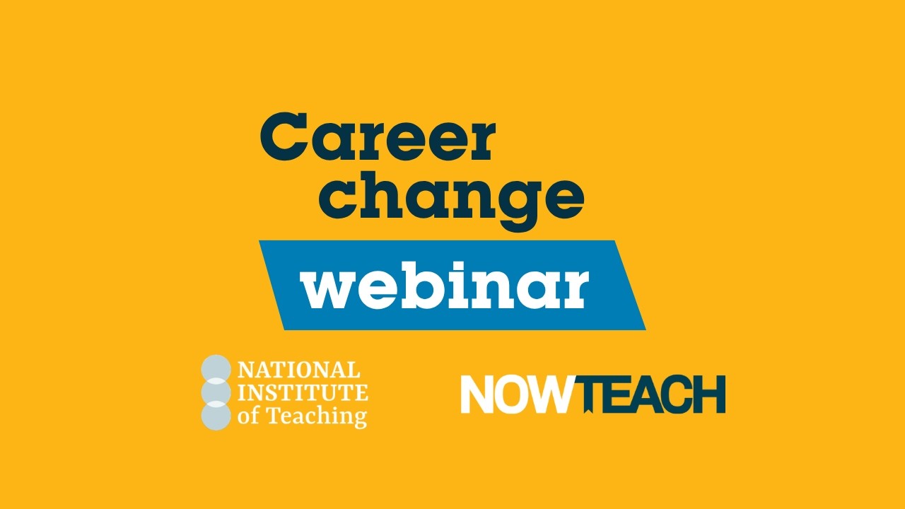 NIoT Career Changers Webinar 10 March