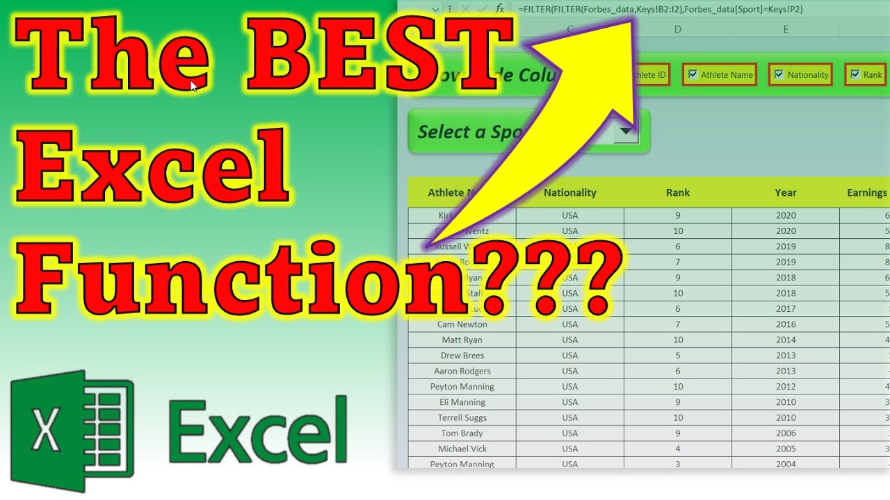 Excel FILTER Function | tutorial + examples