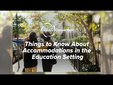 Accommodations for Students with Disabilities