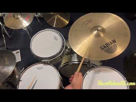 ULTRA RARE ED THIGPEN Sabian 22” CRYSTAL BELL Ride 2852 g | Reverb