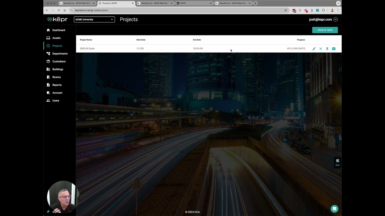 KEPR Asset Tracking Software Demo Overview