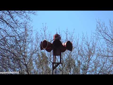 Federal STL-10 siren test, Hustisford, WI