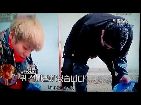 Jihoon mention V BTS on Wanna One GO:X CON...