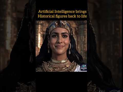 AI brings historical figures to life😱#knowledgeodyssey #ai #egypt#history #rome #knowledgeodyssey27