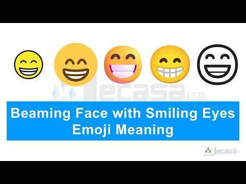 Beaming Face with Smiling Eyes Emoji π Meaning | Learning Emojis