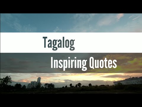 Tagalog Inspiring Quotes