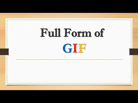 Full Form of GIF || Did You Know?