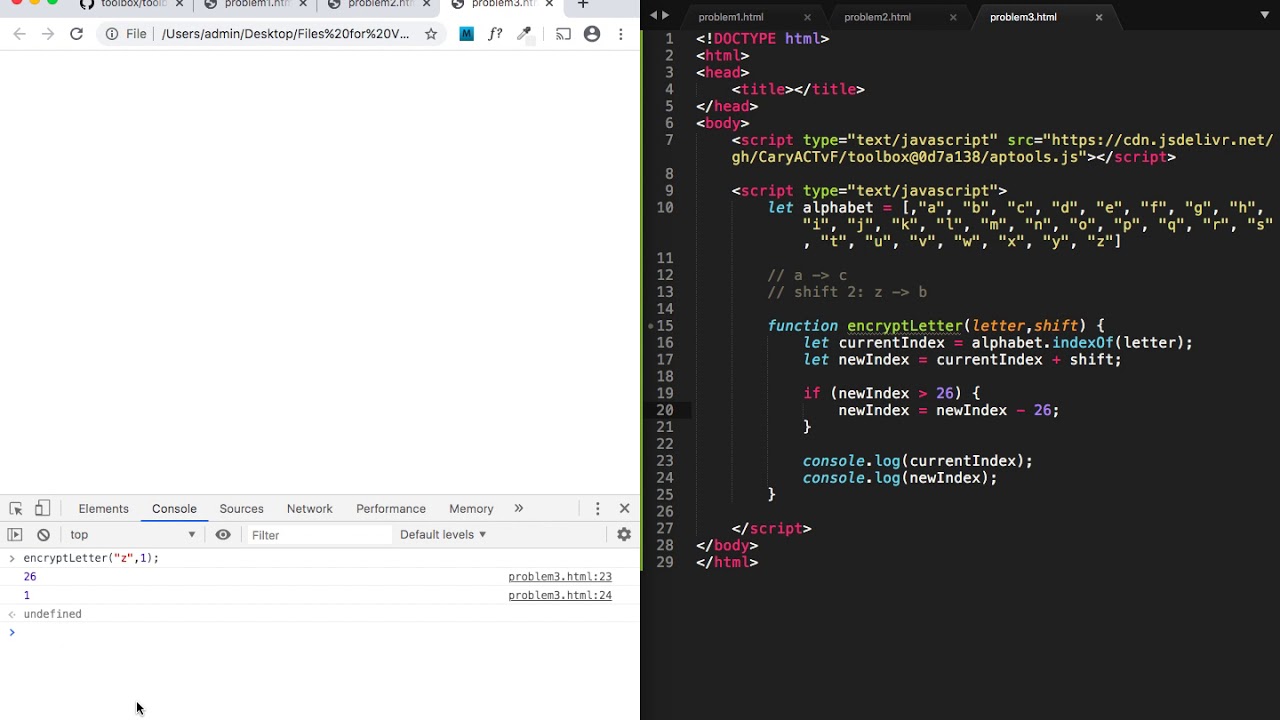 U6L6  - Caesar Cipher Encryption