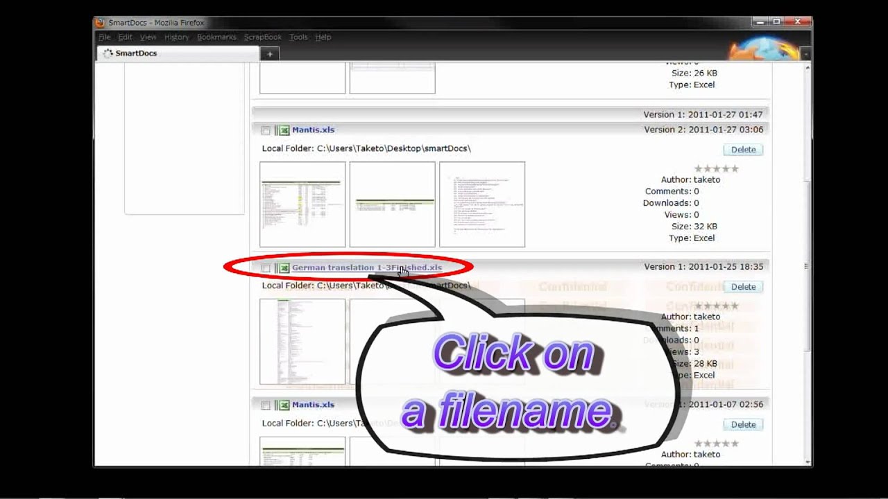 SmartDocs - How to Download a File