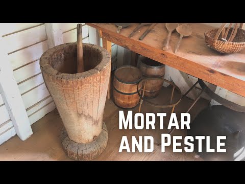 Artifact Exhibition: Mortar and Pestle