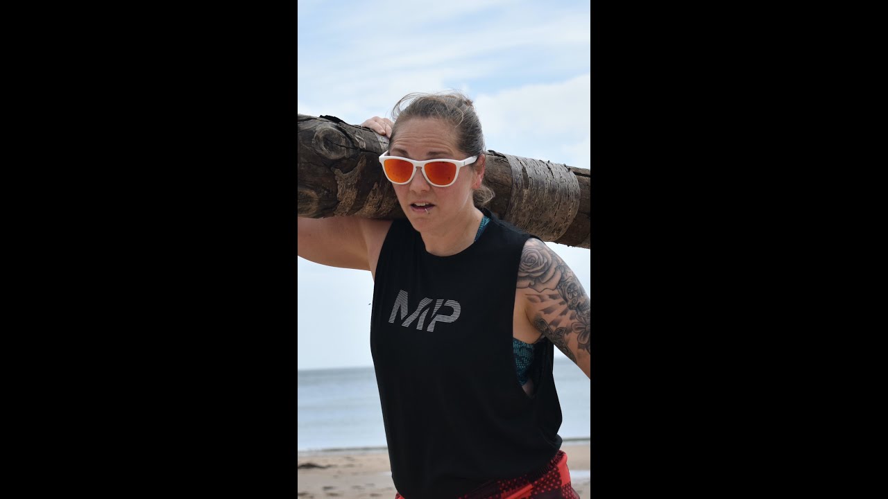 Best Beach Bootcamp Fitness Workout At King Edwards Bay, UK. #shorts