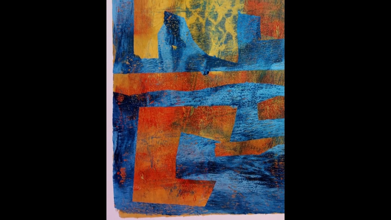Large Format Monoprint/Collages