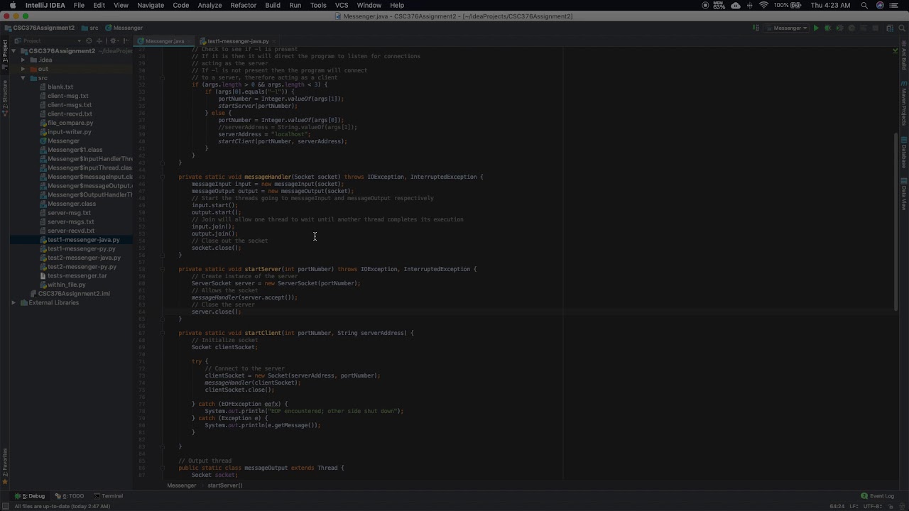 CSC 376 Distributed Systems Assignment 2