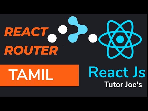 React Router Complete Tutorial | React Routing For Beginners | React Router DOM Tutorial in Tamil