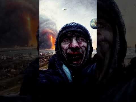 What Artificial Intelligence thinks thinks the last day on earth might look like..| scary| ????????????????