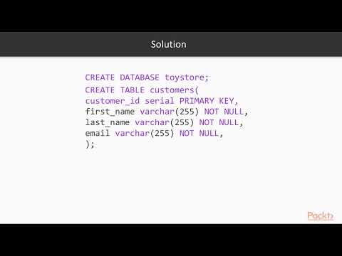 Learn PostgreSQL 11 in 7 days Assignment Review from Day 1 | packtpub com - Mind Luster
