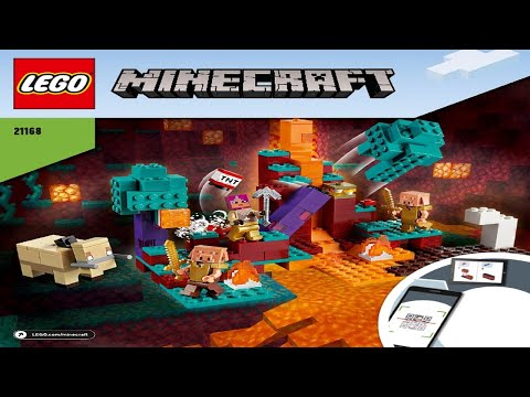 LEGO instructions - Minecraft - 21168 - The Warped Forest